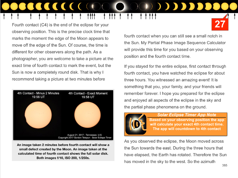 Solar Eclipse Timer App
